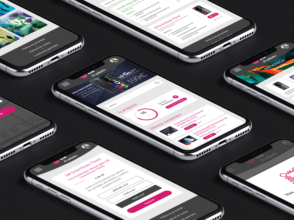 LG Academy - Xabier Hernández: Diseño web y gráfico freelance